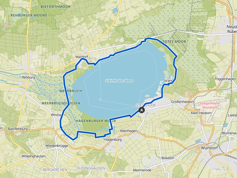 Steinhuder Meer Rundweg | Fahrradtour | Komoot